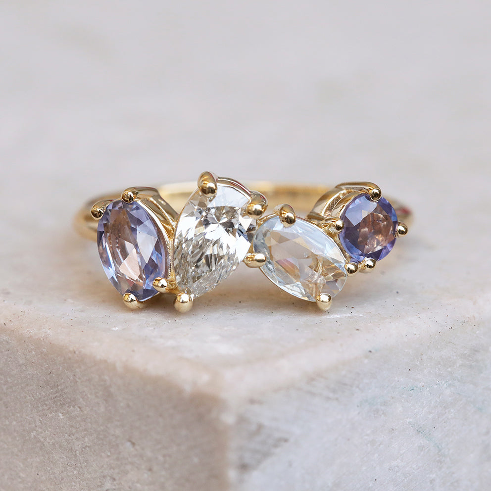 1.58ct Lilac Cluster | One Of A Kind – HLSK