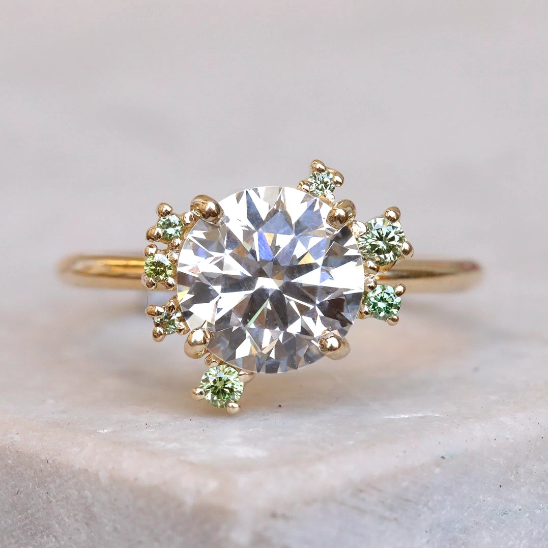 2.10ct Cluster Diamond Ring | One Of A Kind – HLSK