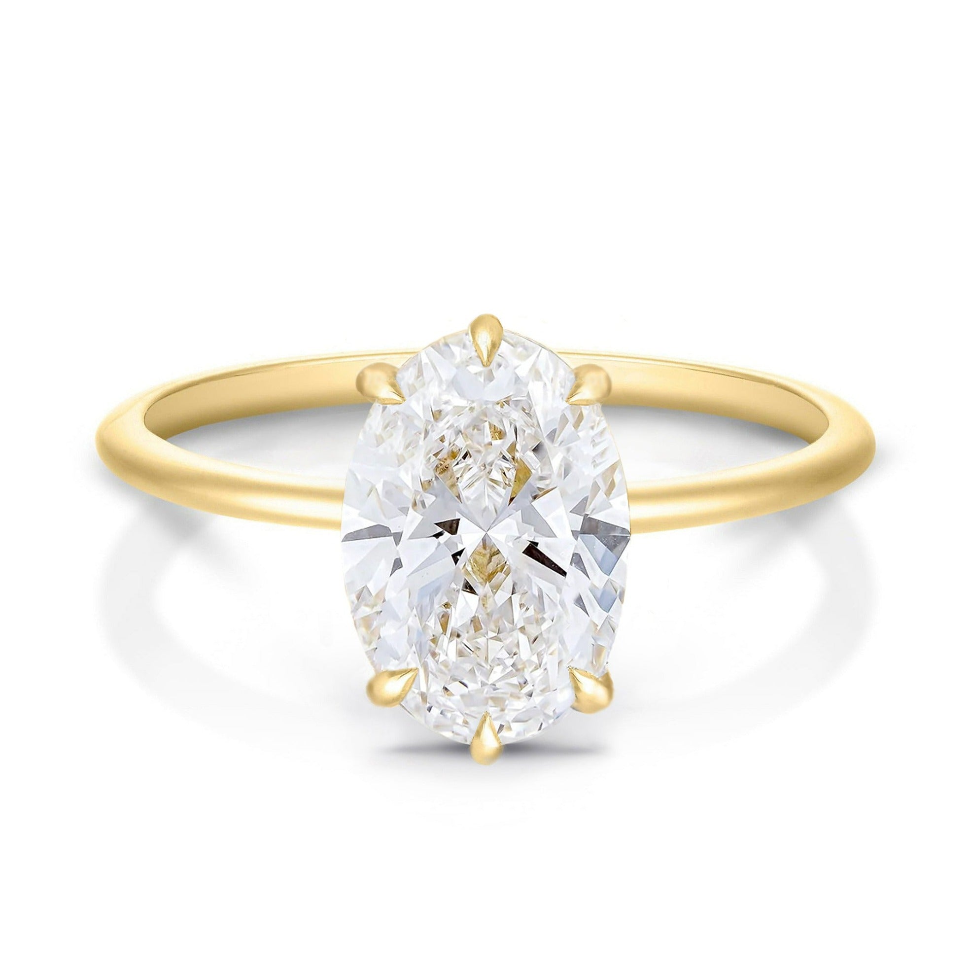 Flora ring | oval diamond halo – HLSK