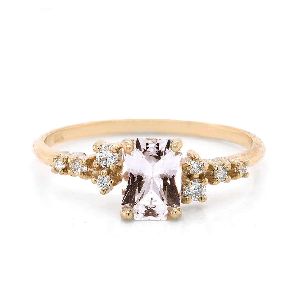 Elise II | morganite & diamonds – HLSK